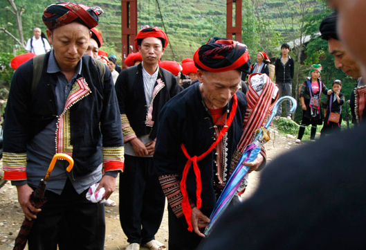 Dao people in Sapa Vietnam