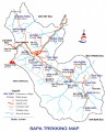 Sapa Trekking Map - Best Trekking Route in Sapa